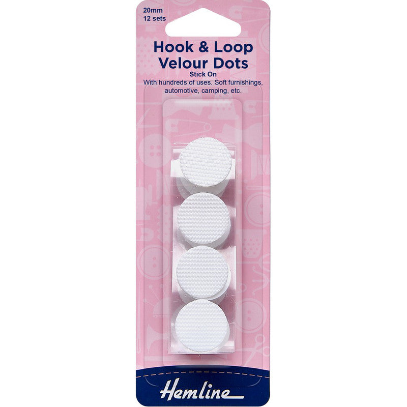 Velcro Circular Autoadhesivo 8 un Hemline - Revesderecho