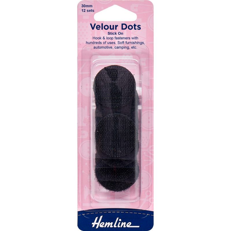 Velcro Circular Autoadhesivo 8 un Hemline - Revesderecho